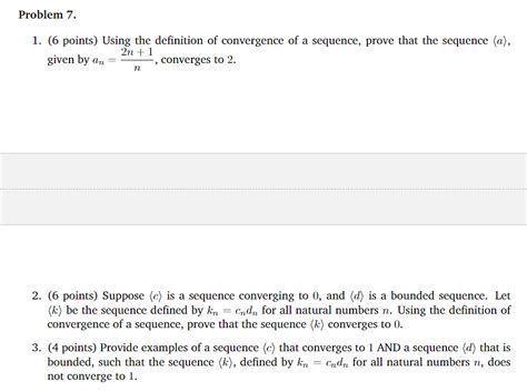Solved Problem Points Using The Definition Of Chegg