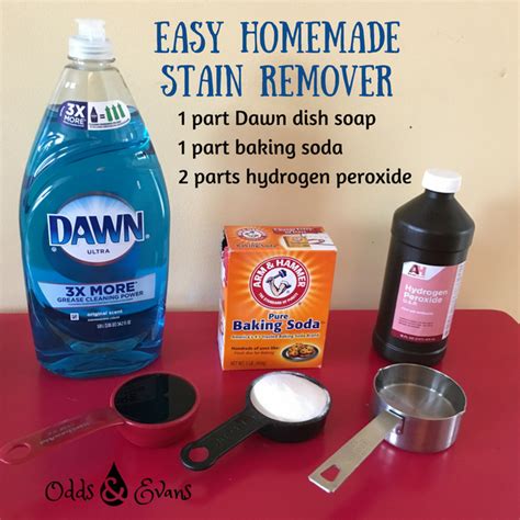 Easy Homemade DIY Stain Remover Recipe Baby Clothes Kid Clothes Get