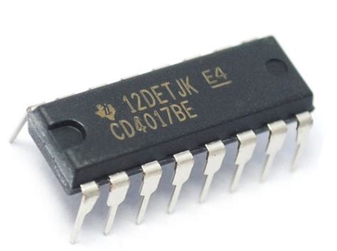 Decade Counter Ic 4017 Working Cd4017 Counter Ic 4017 Pin Diagram