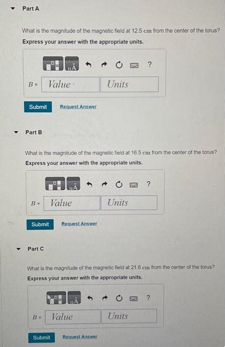 Solved An Ideal Toroidal Solenoid Figure 1 Has Inner