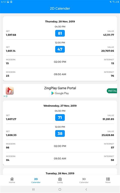 Myanmar 2d3d Live 2d3dapp Apk For Android Download