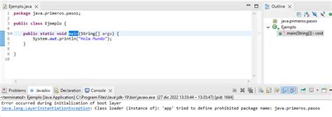 Duda Error Al Hacer Run Del Ejemplojava Java Jre Y Jdk Compile Y