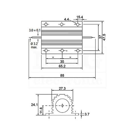Mandg Electronic Otpornik Za Hladnjak 100w 10r