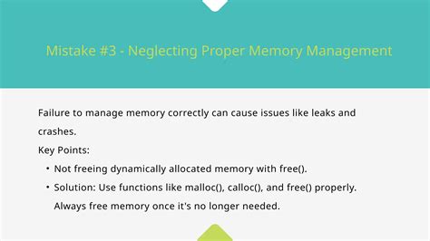 Top 10 Mistakes In Learning C Programming Ppt