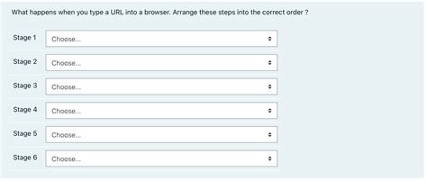 Solved What Happens When You Type A Into A Browser