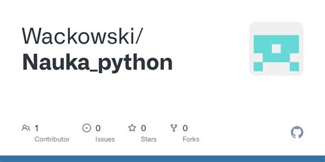GitHub Wackowski Nauka Python