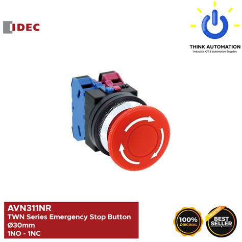 Jual Emegency Stop Mushroom 30mm Idec Avn311r Kab Bekasi Think