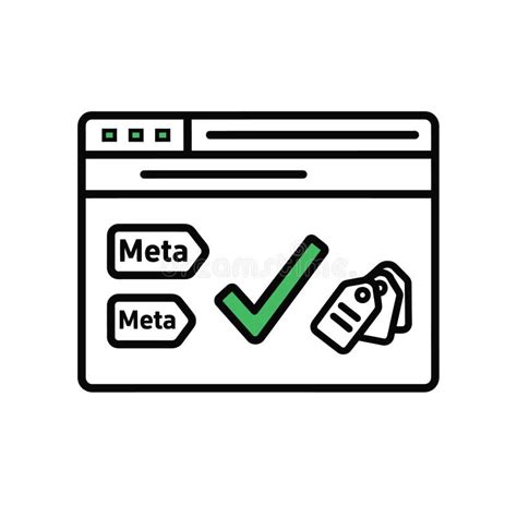 Metadata Input Stock Illustrations 8 Metadata Input Stock