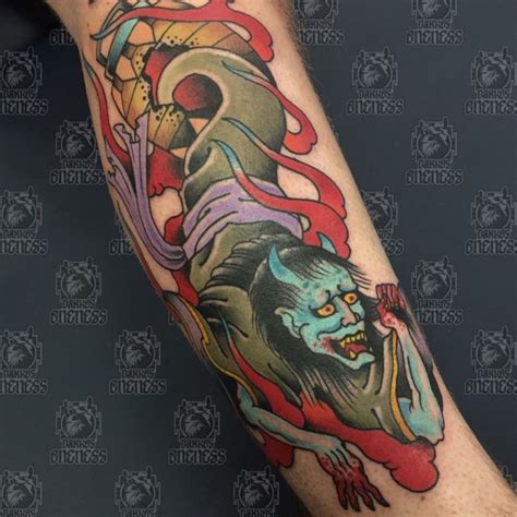 Japanese Ghost Tattoo By Darkos Oneness