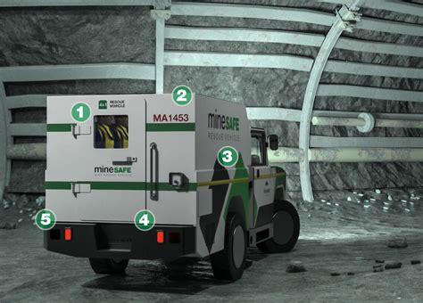 Underground Ert Vehicle Minesafe Rescue Vehicle Minearc Systems
