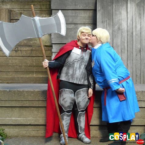 5 Sets Of Berwald Oxenstierna Cosplay Costume Wig Props And