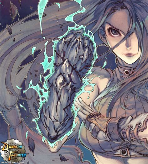 Safebooru Black Hair Dungeon And Fighter Epic Long Hair Nen Master