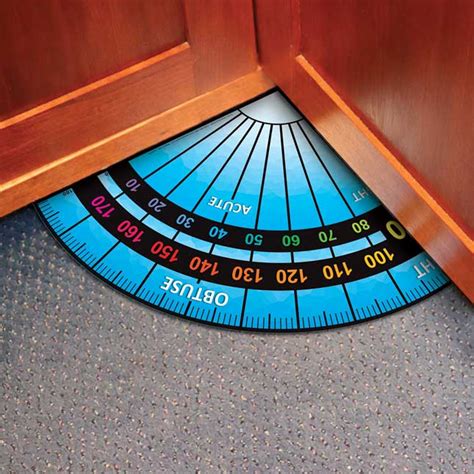 Ez Stick™ Floor Protractor 1 Floor Decal