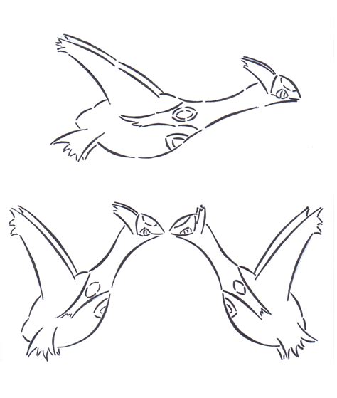 Latias And Latios By Starfighter Suicune On Deviantart