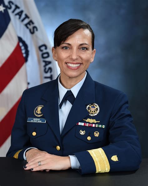 Rear Admiral Jo Ann F Burdian United States Coast Guard Display