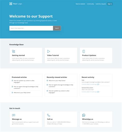 Obscu Zendesk Theme Free Zendesk Help Center Theme