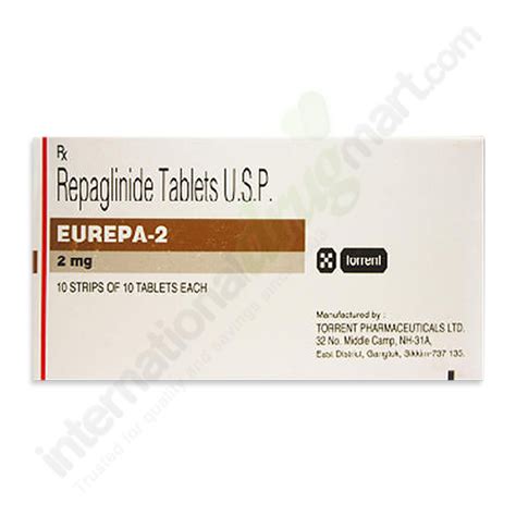 Buy Repaglinide 2mg Tablets Online Idm