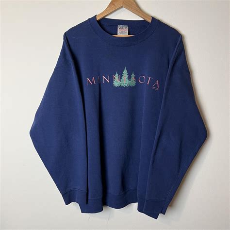Vintage Minnesota Graphic Souvenir Sweatshirt Xxl Depop