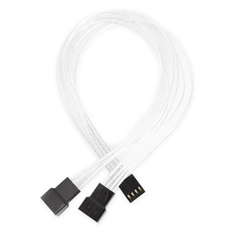 Jshteea 30 Cm 4 Poliges Pwm Verlängerungskabel 1 Zu 2 Wege Cpu Lüfter