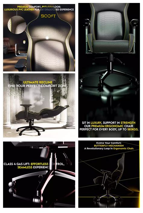Boost Supreme Ergonomic Chair Ergonomic Gaming Chairs