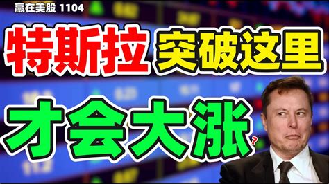 股票 美股 美股分析 特斯拉突破这里，才会大涨？特斯拉上涨路线演绎 特斯拉 Tsla Tesla 美股 Youtube