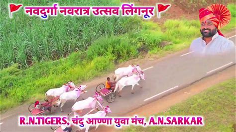 लिंगणूर ब गट बैलगाडी शर्यत बक्षीस 11000 Youtube