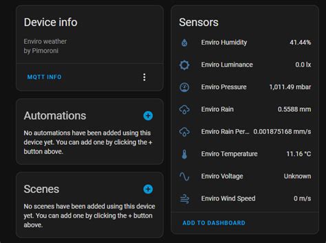 Home Assistant Hass Discovery Via Mqtt By Andymanic · Pull Request