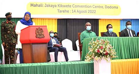RAIS SAMIA ASHUHUDIA UTIAJI SAINI WA MIKATABA KATI YA TARURA NA