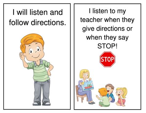 Listen And Follow Directions