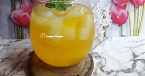 Resep Es Jeruk Nata De Coco Oleh Mama Fathan Cookpad