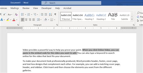 Microsoft Word Tip Quickly Selecting Text With A Mouse Ibruk Consulting