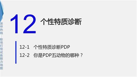 43 个性特质诊断pdp 职场打怪试炼能力地图v1 8beta 知乎