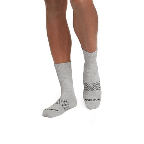 Mens Solids Half Calf Sock 8 Pack Bombas