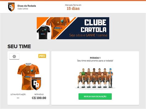 Como Entrar No Cartola Em 2019 Veja As Dicas Desse Tutorial Completo