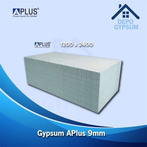 25 Harga Gypsum Aplus 9mm