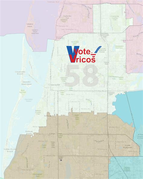 Florida House District 58 Map Vote Jim Vricos