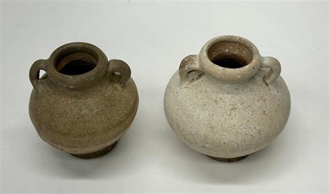 Twee Antieke Chinese Kleine Potjes Song Yuan Dynastie C Jar Ceramic Catawiki