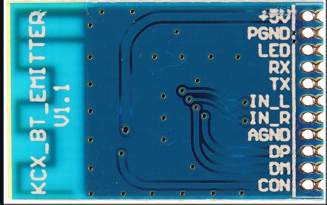 How To Use Kcx Bt Emitter To Bluetooth Speaker Headphones Pinouts Specs And Examples Cirkit