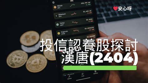 豹投資 🔥🔥投信布局探討 漢唐2404｜安心呀💖