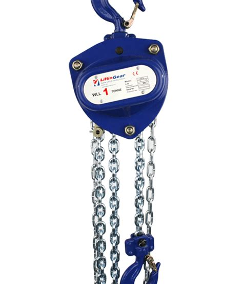 Chain Block Hoist SWL 1000Kg 20m Smiths Hire