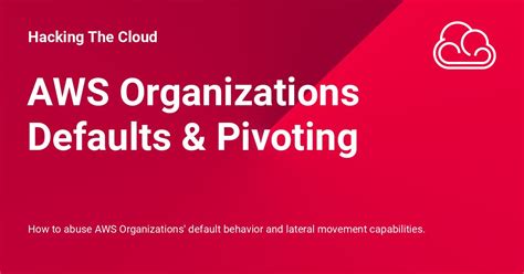 Aws Organizations Ease Of Management And Security Risk Hacking The Cloud Posted On The Topic