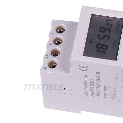 Din Rail Timer Switch School Bell Controller Digit Grandado