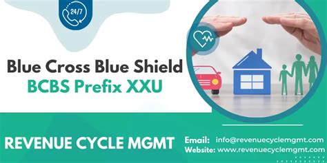 Blue Cross Blue Shield Bcbs Prefix Xxu Information 2025 Rcm