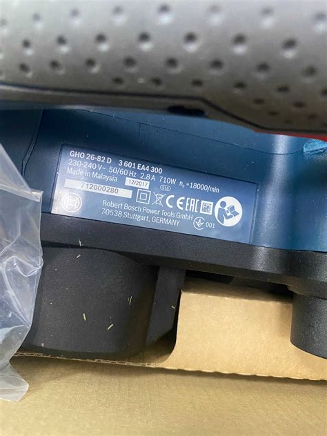 Електрорубанок GHO 26 82 D BOSCH НОВИЙ 4 253 грн Електроінструмент