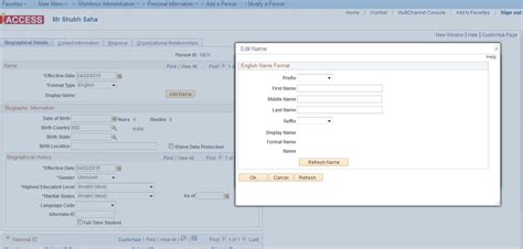 automated testing selenium webdriver code for adding a person in