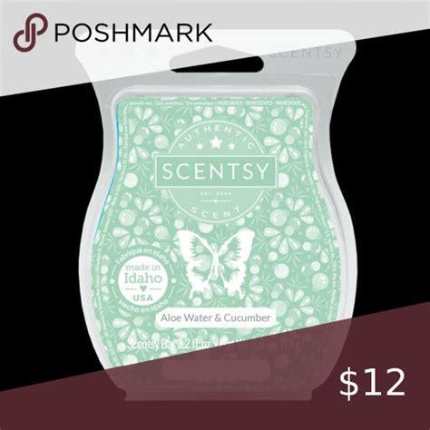 Aloe Water And Cucumber Scentsy Bar