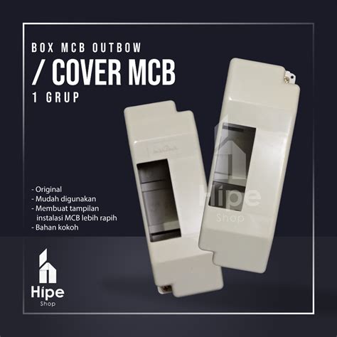 Jual Box Mcb Isi 1 Grup Outbow Isi 1 Gang Kotak Rumah Wadah Tutup