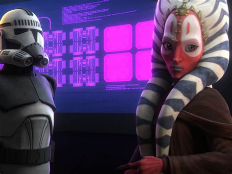 Ahsoka Tano And Shaak Ti Kiss