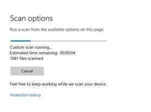 How To Scan A Single File Or Folder With Windows Security