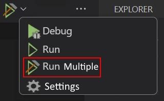 Improve Run Debug Buttons Issue Microsoft Vscode Dotnettools
